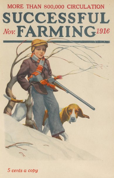 Hunting featured on classic Successful Farming covers | Successful Farming