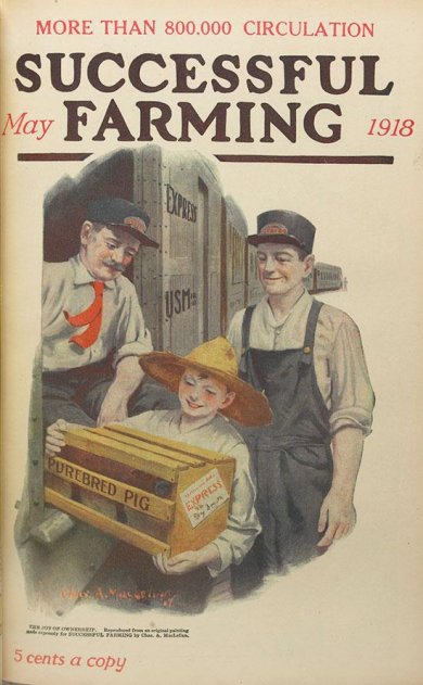 Vintage springtime Successful Farming covers | Successful Farming