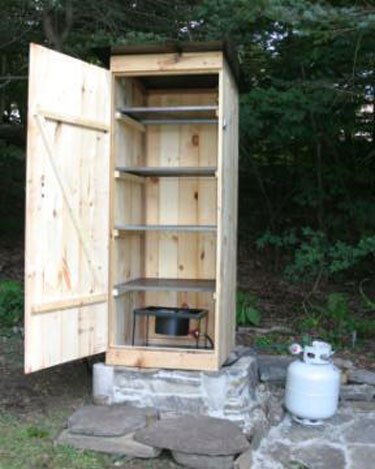 Build a smokehouse: step-by-step instructions with photos | Successful ...