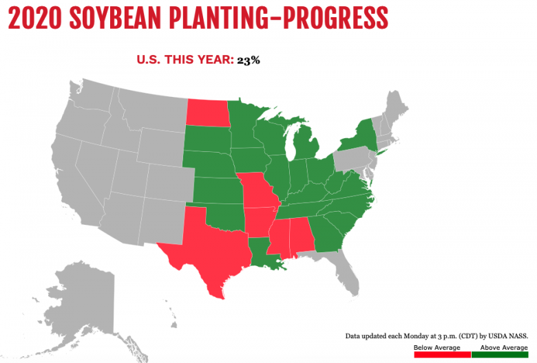 U.S. farmers are over halfway done with planting corn, USDA says ...
