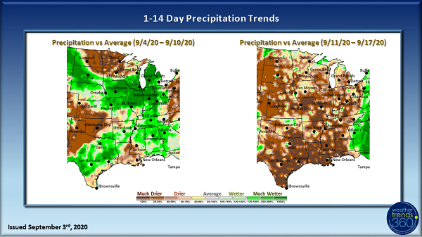 Rain returns to the Corn Belt forecast | Successful Farming