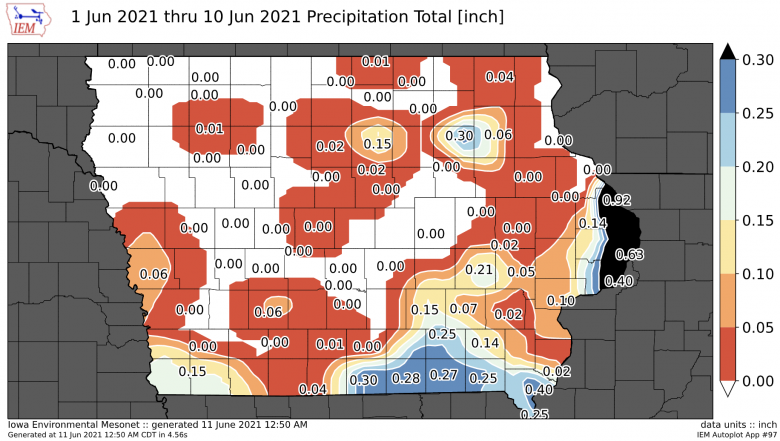 How is drought affecting crop progress in Iowa? | Successful Farming