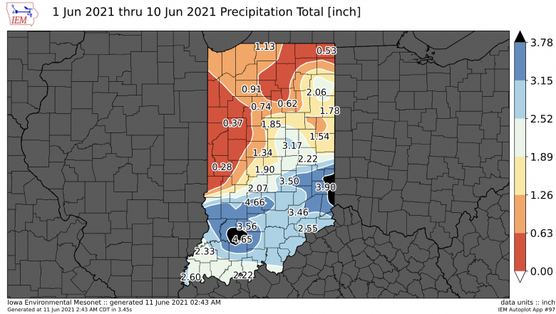 Some drought, some flooding for Indiana farmers | Successful Farming