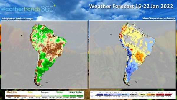 South American crops see favorable weather reversal | Successful Farming