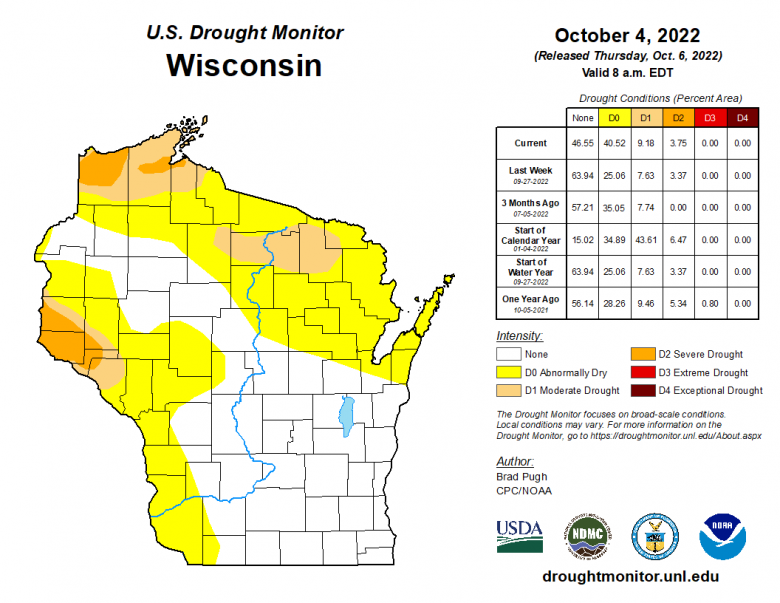 321.6 million acres of crops are experiencing drought in the U.S ...