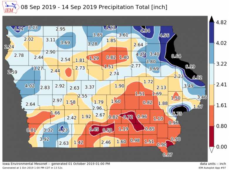 Mapping Out September Crop Progress in Iowa | Successful Farming
