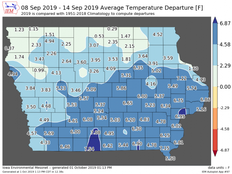 Mapping Out September Crop Progress in Iowa | Successful Farming