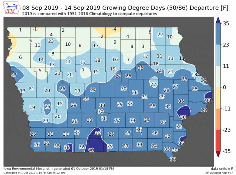 Mapping Out September Crop Progress in Iowa | Successful Farming