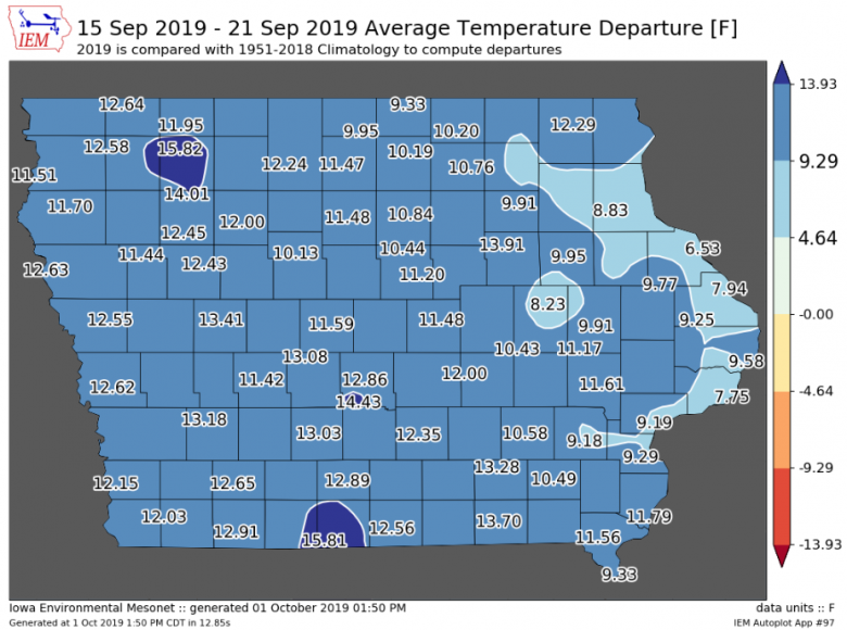 Mapping Out September Crop Progress in Iowa | Successful Farming