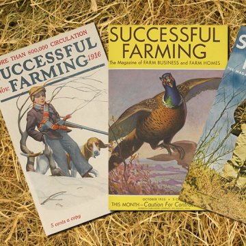 Hunting featured on classic Successful Farming covers | Successful Farming