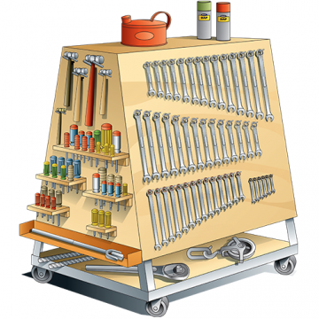 Build this handy tool cart for your shop | Successful Farming