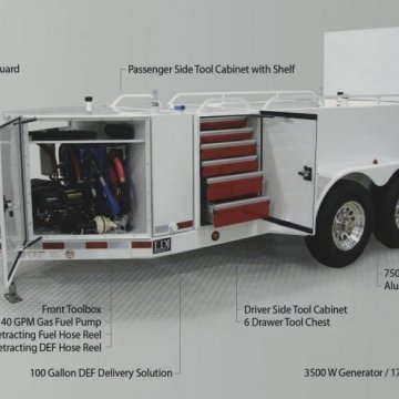 Special service trailer