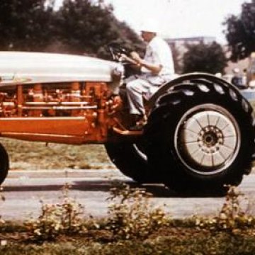 A jet-powered tractor?