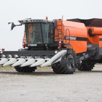 Combine + grain cart = Tribine