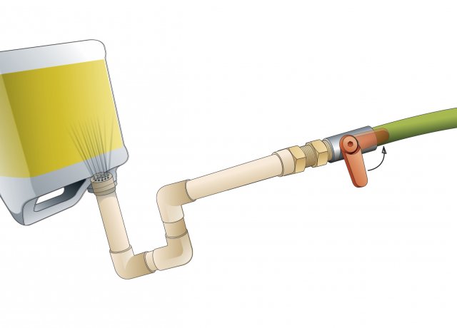 Rinse jug into inductor | Successful Farming