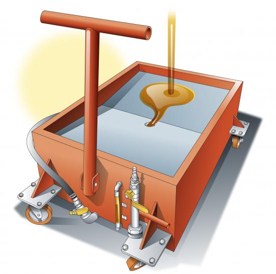 All Around the Farm: Air-Evacuated Oil Drain Cart | Successful Farming