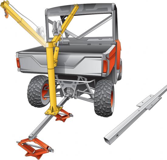 ATV Lift Attachment Saves Backs and Shoulders | Successful Farming